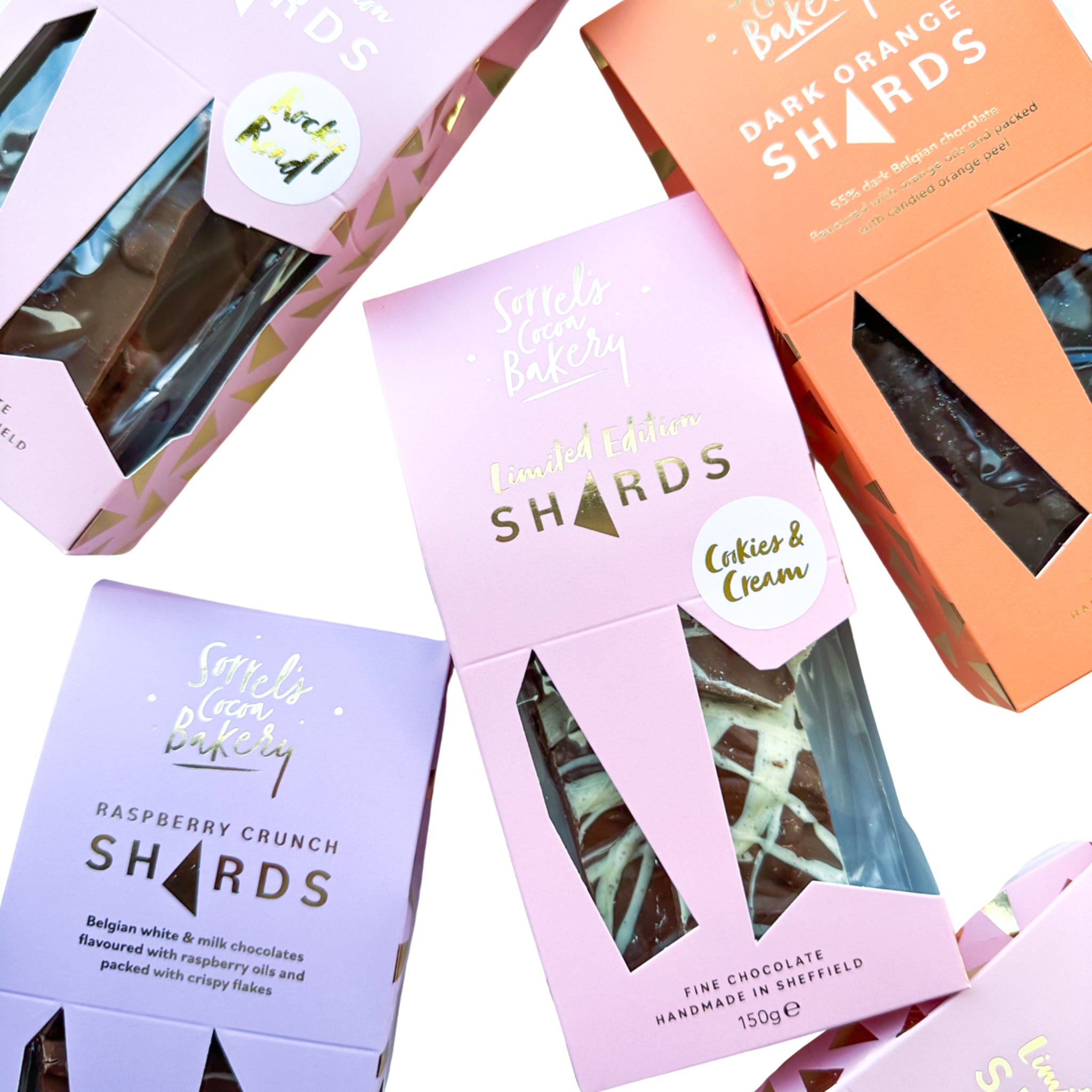 Handmade Chocolate Shards - Choose Your Flavour – Sorrel's Cocoa Bakery